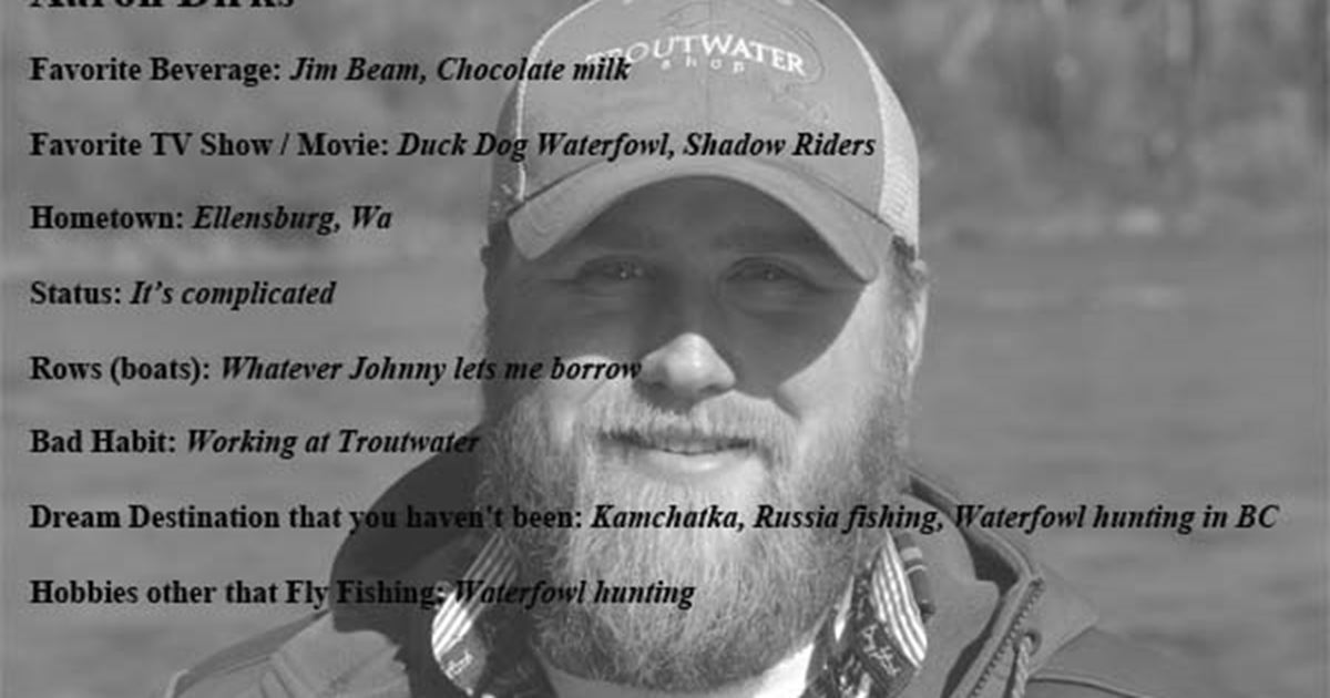 Aaron Dirks - Ellensburg, Washington