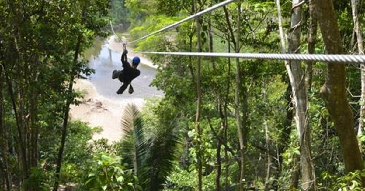 Zip Lining Tours in Belize