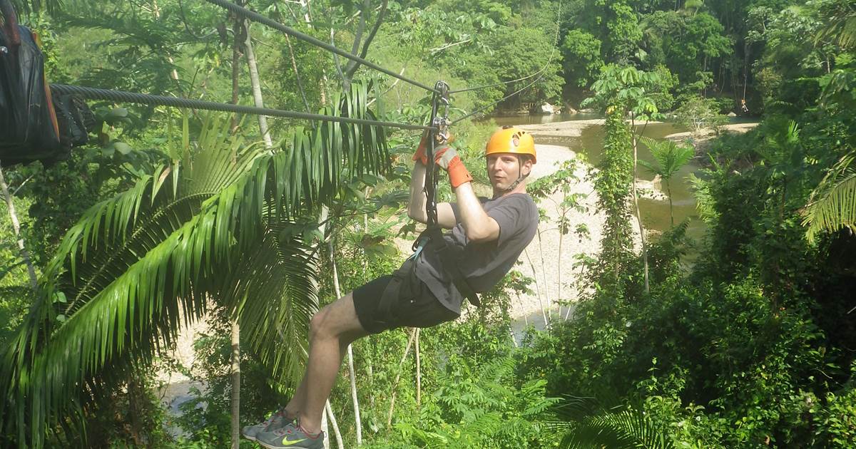 Cave Tubing and Zip Line - Caves Branch, Cayo District