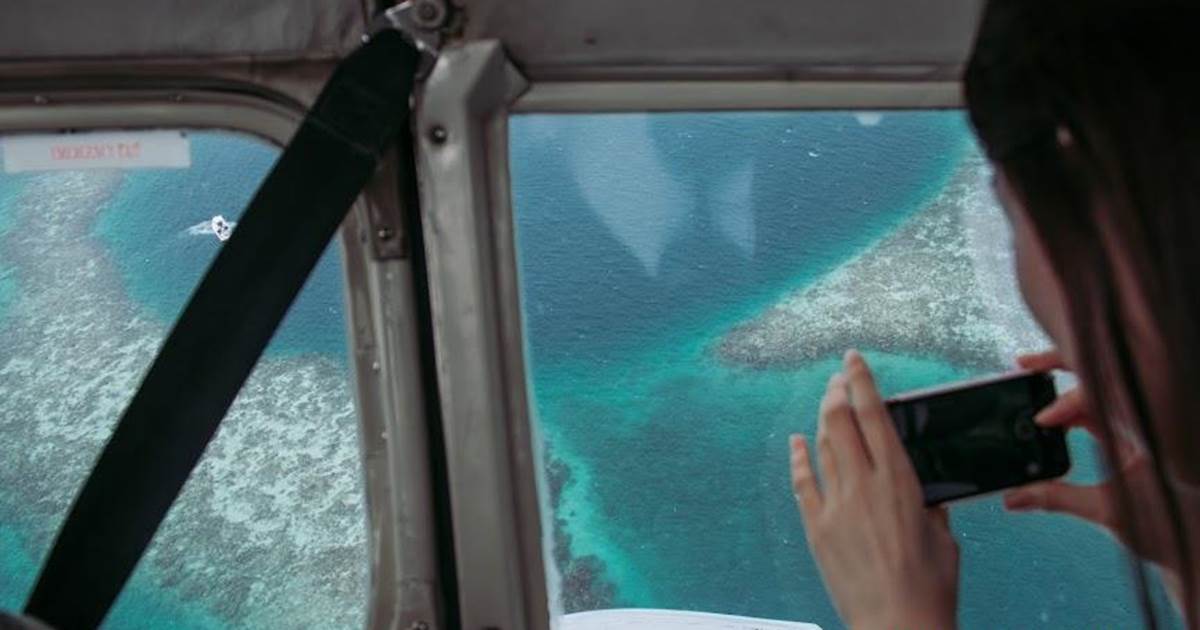 Belize Blue Hole - Fly Over Tour (Belize City) - Belize City, Belize ...