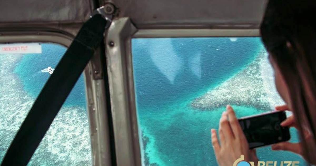 Belize Blue Hole - Fly Over Tour ( San Pedro)
