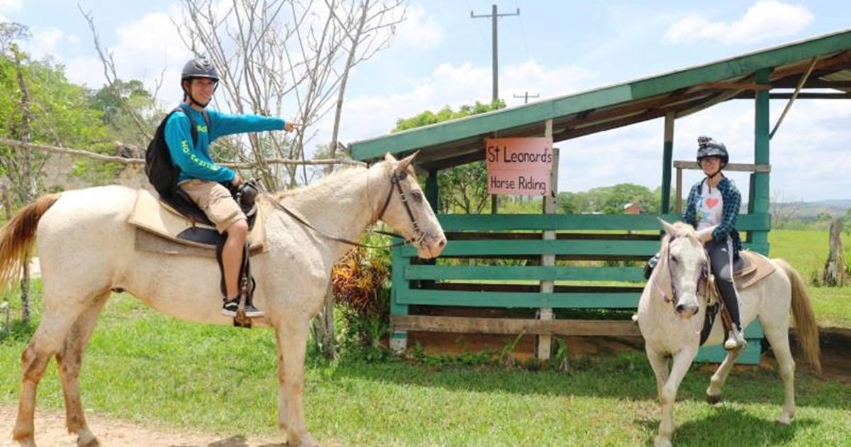 Best Horseback Riding Tour in Belize with St. Leonard's Tours