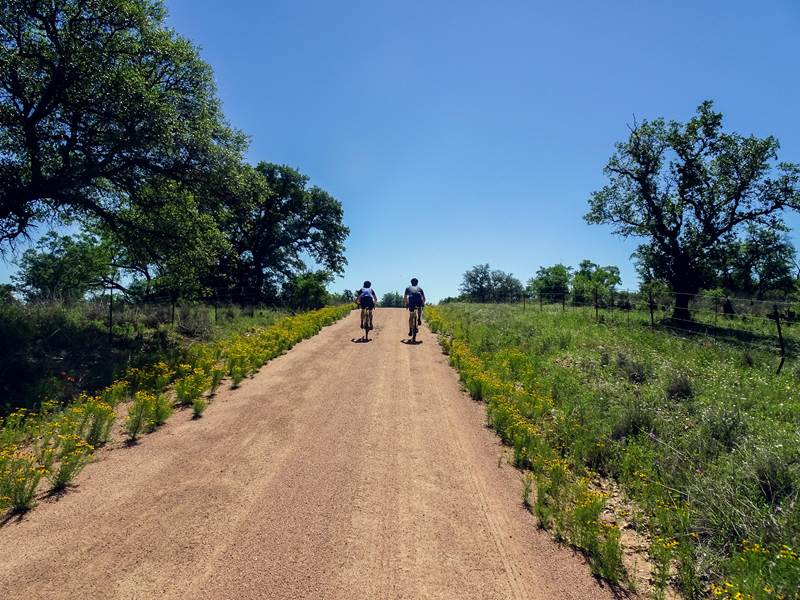 Gravel Rides in the Castell, Texas Hill Country - Castell, Texas
