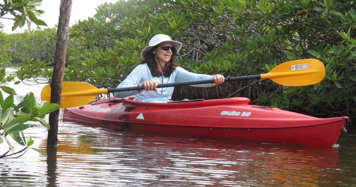 Guided Fresh Water Creek Lagoon Kayaking, Stann Creek District