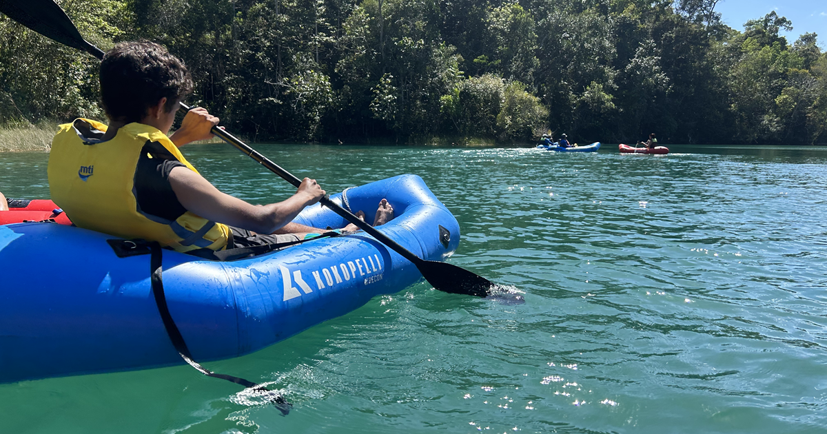 Five Blues Canyoning & Lake Kayaking with Going Coastal Adventures ...