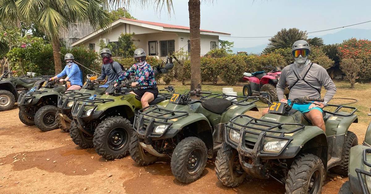 Barefoot Services Jungle ATV Adventure with Waterfall Swim
