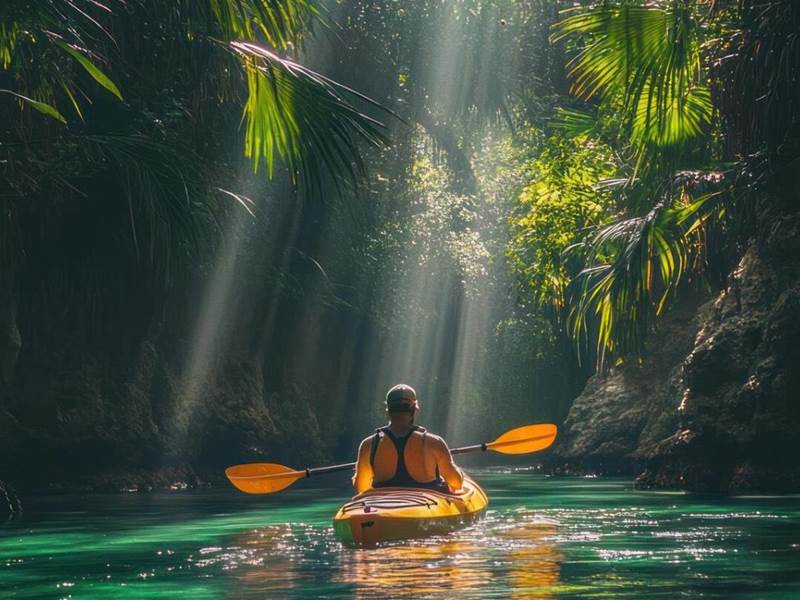 2 Days 1 Night: Multiday Cave kayak with Overnight Jungle Camp ...